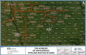 Proposed carbon dioxide pipeline would cross 30 Iowa counties – KBOE ...